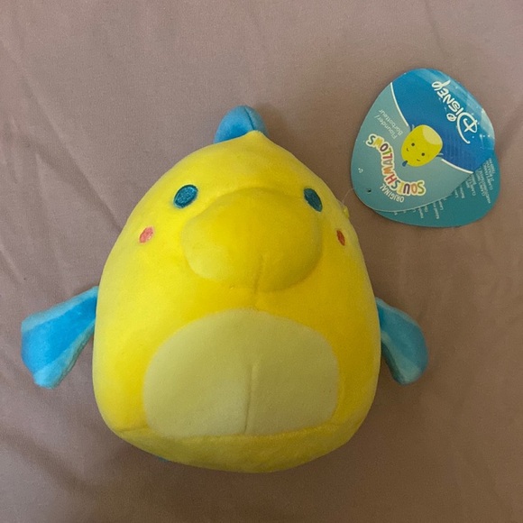 Squishmallows | Toys | Disney Squish Mellow Flounder Little Mermaid ...